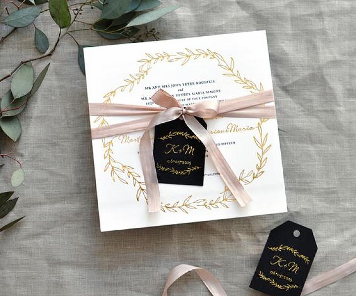 DIY elegant invitation